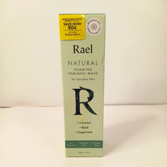 rael | Bath & Body | New In Box Rael Natural Foaming Feminine Wash 5 Fl ...